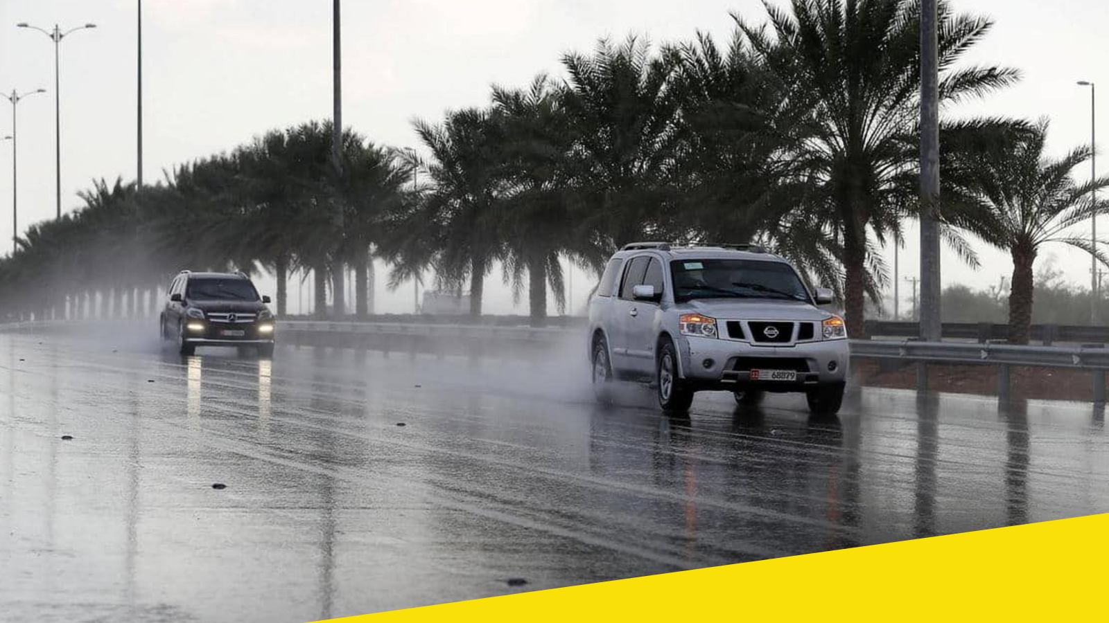 Unusual Weather Hits UAE with Rain, Hail, and Sudden Temperature Drop ...